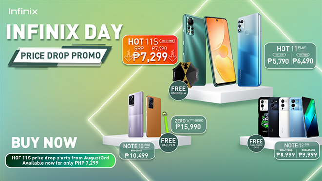 Infinix Day HOT 11S Price Drop Promo - Amazing Manila Journal