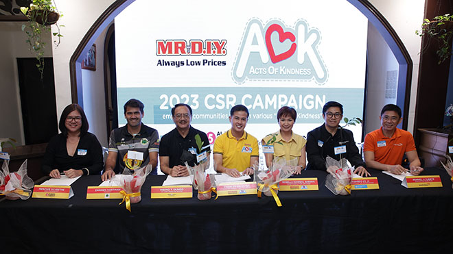 MR.D.I.Y. gears up for wider CSR program for 2023 - Amazing Manila Journal