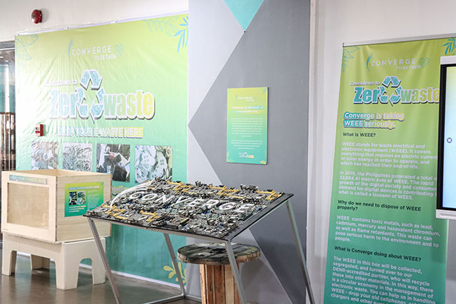 Converge business centers become collection points for e-waste ...