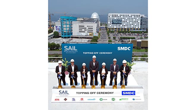 SMDC Celebrates the Topping-off of Sail Residences - Amazing Manila Journal