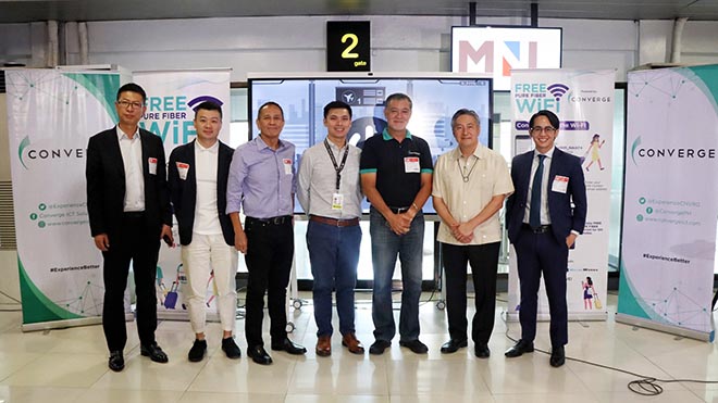Converge powers NAIA T4 airport withpure fiber internet connectivity ...