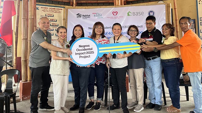 Habitat for Humanity Philippines turns over new Cement Bamboo Frame ...
