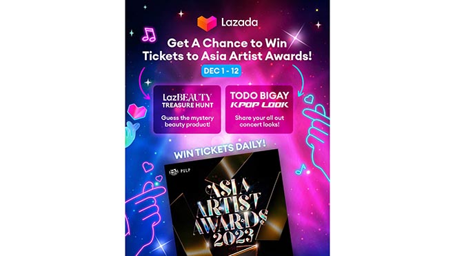 Witness the 2023 Asia Artist Awards Live with Lazada Philippines ...