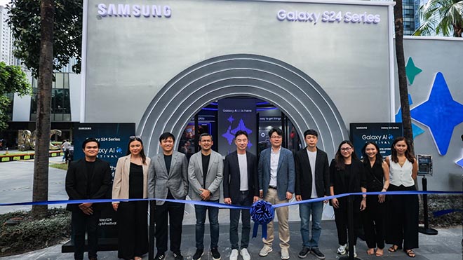Samsung opens the Galaxy AI Pop-Up store in BGC for the Galaxy S24 ...
